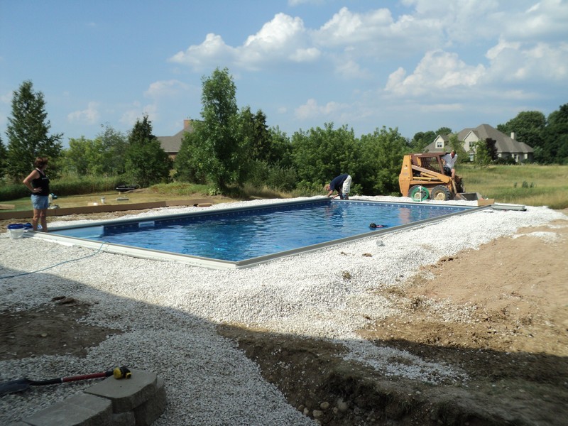 In Ground Pool Construction Process - Spring's Pools and Spas